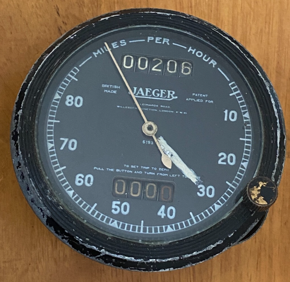British Jaeger 80 Miles per Hour Speedo Speedometer London | eBay UK