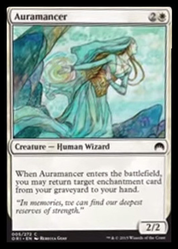 MTG - Auramancer - Magic Origins - NM, English Magic FLAT RATE SHIP | eBay