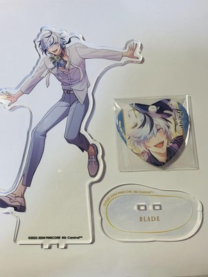 Nu Carnival Nukani Animate Cafe Acrylic Stand Can Badge Blade | eBay