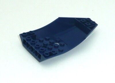 LEGO part 47406 DARK BLUE Wedge Curve 10x6x2 Cockpit Boat Hull | eBay