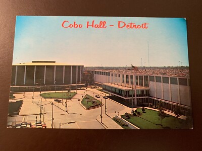 Cobo Hall - Detroit, MI. vintage postcard | eBay