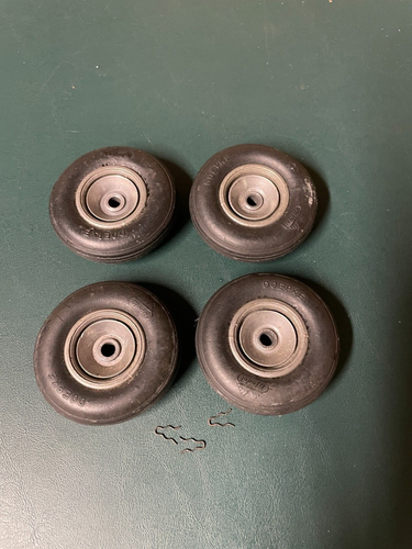 (4) Vintage Original 1950's Doepke MG / Jaguar Wheels & tires and 3 ...