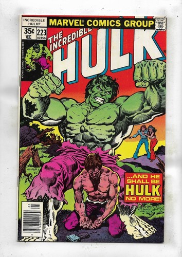 Incredible Hulk 1978 #223 Fine/Very Fine | eBay