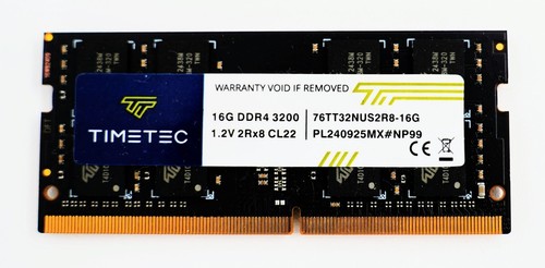 Timetec 16GB (1x16GB) DDR4 3200MHz 2Rx8 Sodimm Portable RAM ...