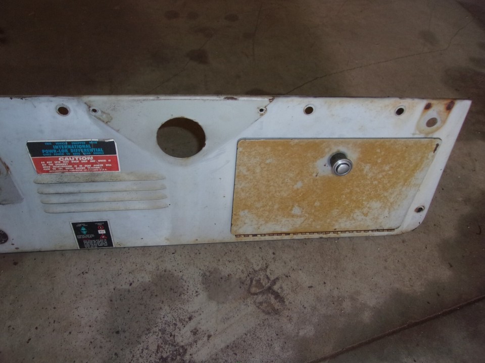 International Scout Dash Scout 80 Dash 1961 1962 1963 1964 1965 Dash | eBay