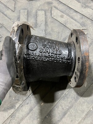 TYLER UNION 6x4 in. Flanged Concentric Epoxy Ductile Iron C110 Full ...