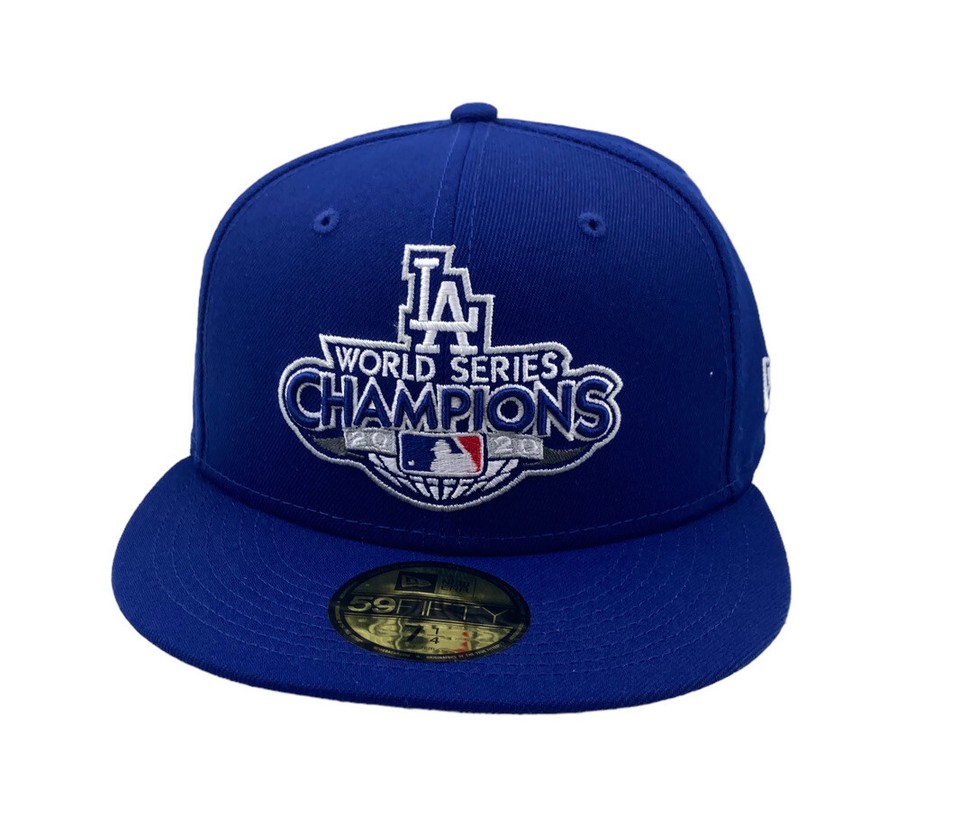 Los Angeles Dodger World Series Champions New Era 59Fifty fitted Hat ...