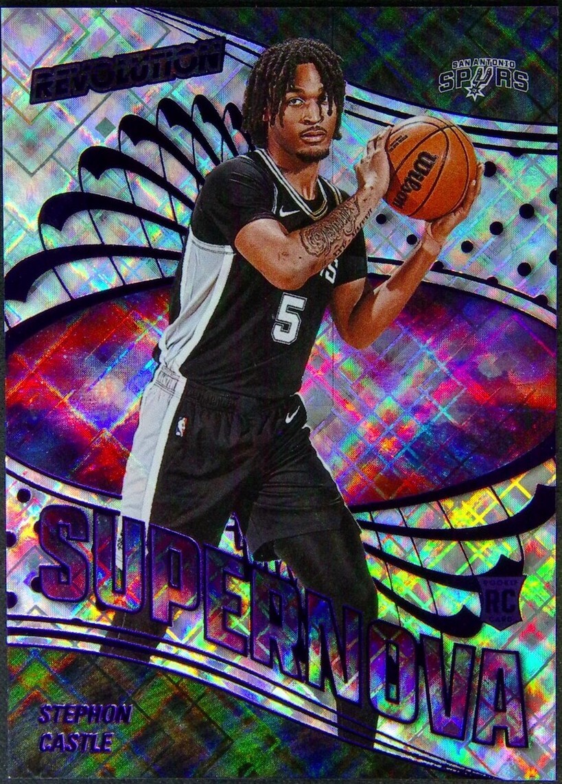 2024-25 Panini Revolution - Supernova Stephon Castle #16 Cosmic /99 (RC ...