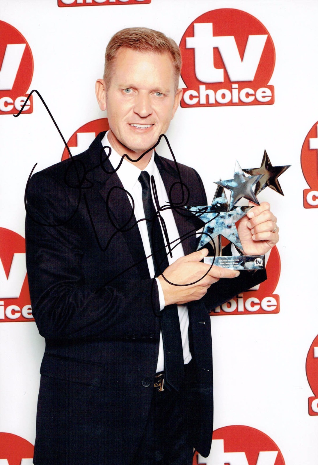 Jeremy KYLE Signed Autograph 12x8 Photo AFTAL COA TV Show Host ...