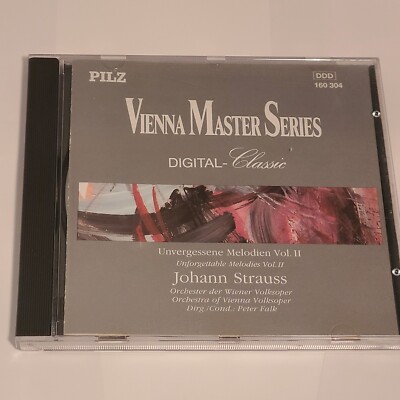 Vienna Master 160 Series Unvergessene Melodien Vol 2 Johann Strauss Cd ...