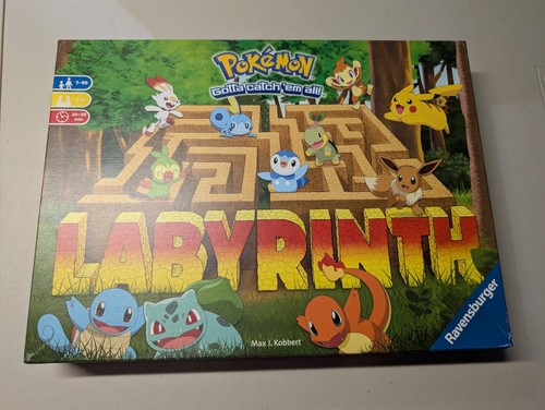 Ravensburger Pokémon Labyrinth Family Board Game for Kids & Adults Age ...