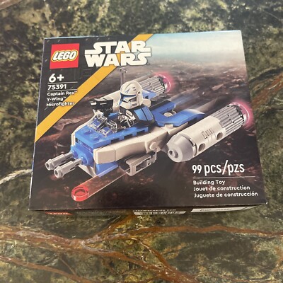 LEGO-75391-Star Wars Captain Rex Y-Wing Microfighter-SEALED IN HAND ...