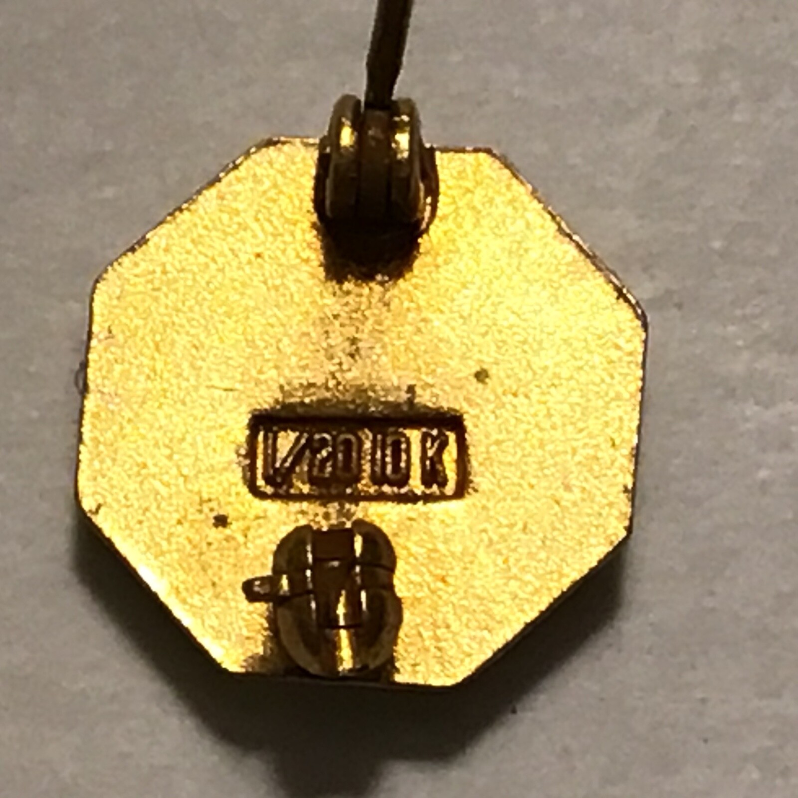 Vintage 4-H Clover Enamel Leadership Pin Gold Filled 1/20 10K Miniature ...