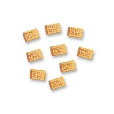 20x Epcos CAPACITOR B45196-E5106-K409 TANTALUM CHIP CAP 10uF 25V 10% ...