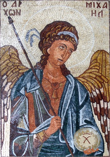 40"x 28" Handmade Religious Icon Marble Mosaic For Church Art Tile ...