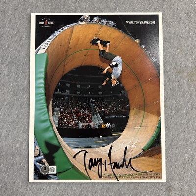 Tony Hawk Signed Autographed Loop of Death Photo 8.5"x11" | eBay Australia