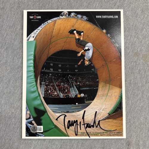 Tony Hawk Signed Autographed Loop of Death Photo 8.5"x11" | eBay Australia