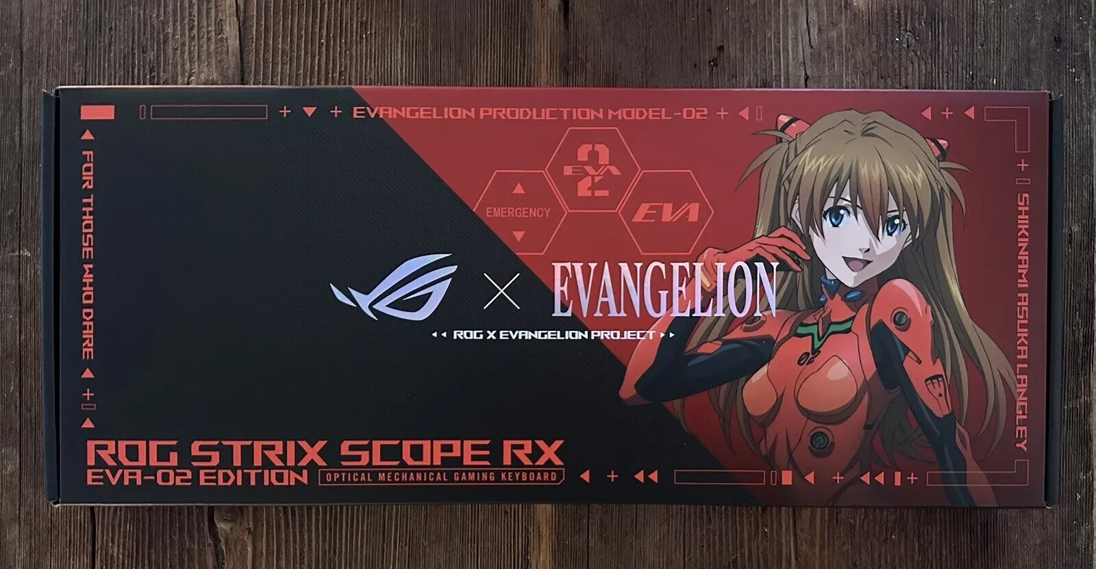 ASUS ROG Strix Scope RX EVA-02 Edition Wired Keyboard - 90MP03I0-BKUA00 for sale online | eBay