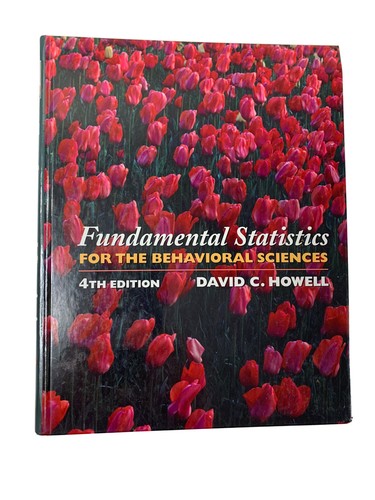 Textbook Fundamental Statistics for Behavioral Sciences David C. Howell 4th Ed. | eBay