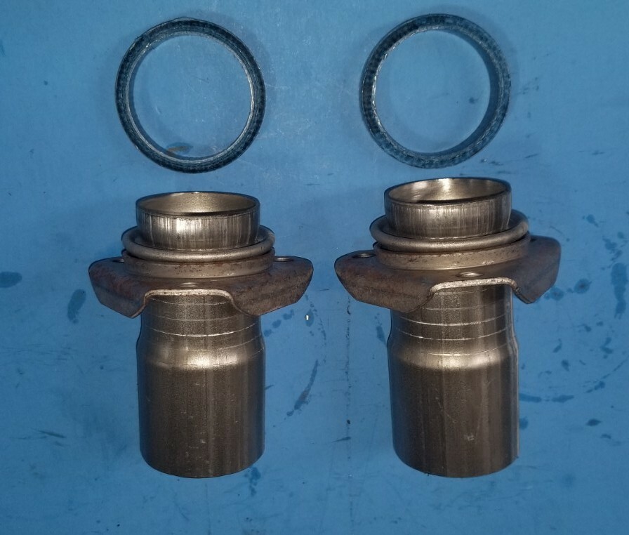 Chevrolet V8 Exhaust Manifold Down Pipe Stub 2" ID Outlet 3 Bolt With ...