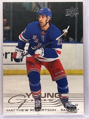 New York Rangers - Matthew Robertson - 25/26 UD Series 1 - Young Guns ...