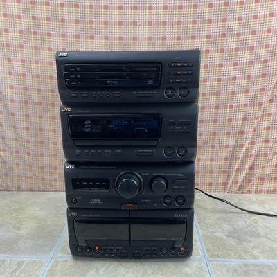 JVC MX D7T Hi FI System Black 1990s Retro Rare | eBay UK