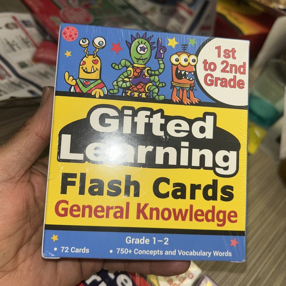 3 Sets 1st Grade Gifted Learning Flash Cards Follow Directions G/ Knolg ...