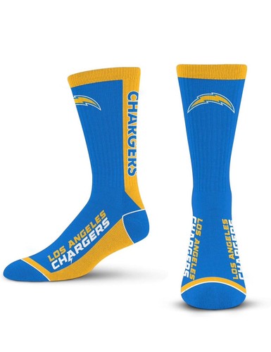 Los Angeles Pro Football Socks Adult Team Logo and Colors Large Crew ...