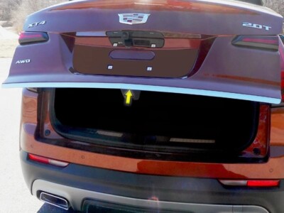 Cadillac XT4 Stainless Steel Rear Deck Trim | eBay