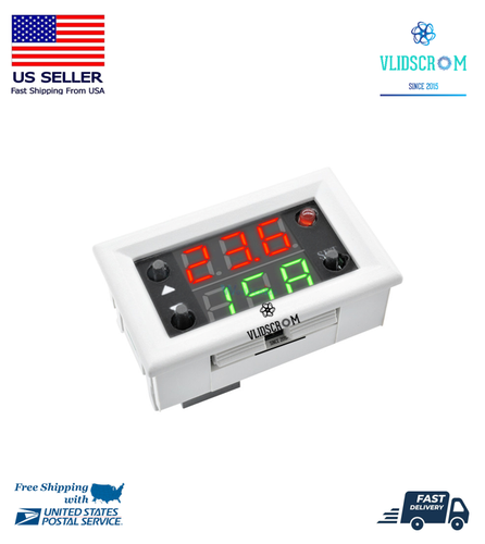 Mini DC 12V 20A Digital Relay Module LED Dual Display Timer Timing ...