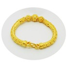 Lai Thai 22K 23K 24K Thai Baht Yellow Gold Plated Bracelet Bangle Women ...