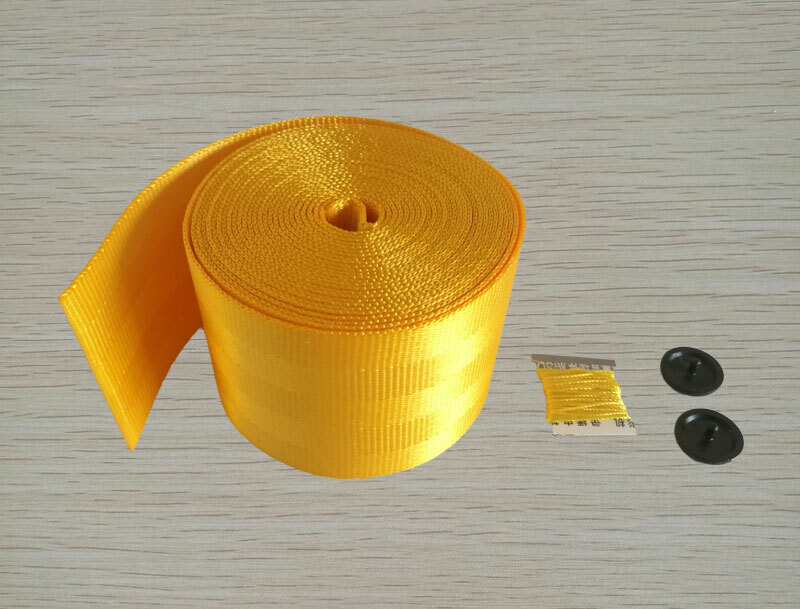 Seat Belts Yellow 3.6m/Roll Harness 3 Point Auto Racing Safety ...