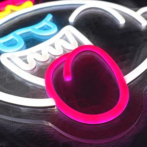 Neon Sign King Boo The Ghost Face LED Neon Light Mario Lamp Acrylic ...