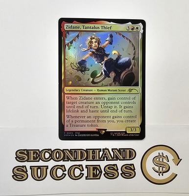 Zidane Tantalus Thief (FOIL) Promo Card P #5 PRM EN Final Fantasy MTG ...