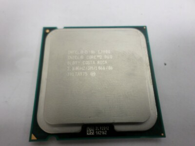 Intel Core 2 Duo E7400 2.8GHz Dual-Core Processor Socket LGA775/ Socket ...