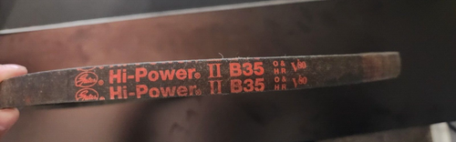 GATES HI-POWER II B35 BELT | eBay