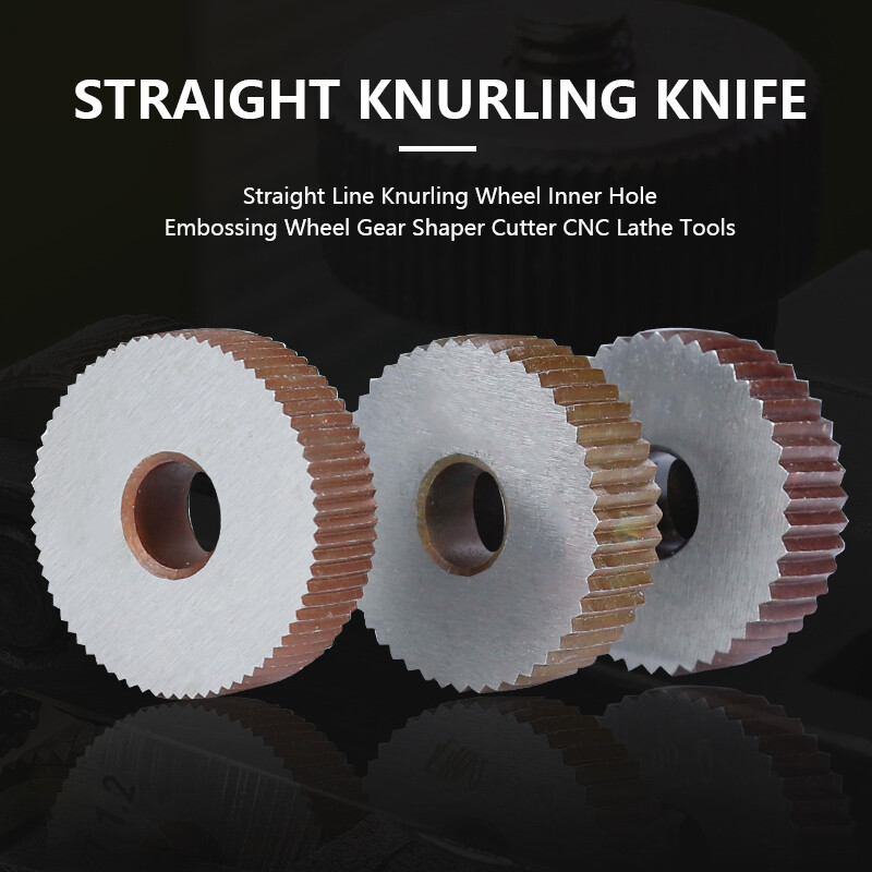 7Pcs Wheel Knurling Tool Set Coarse Knurling Wheel Pitch Knurl Kit ...