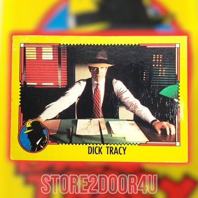 1990 Dick Tracy #2 Topps Calling Dick Tracy Trading Card | eBay