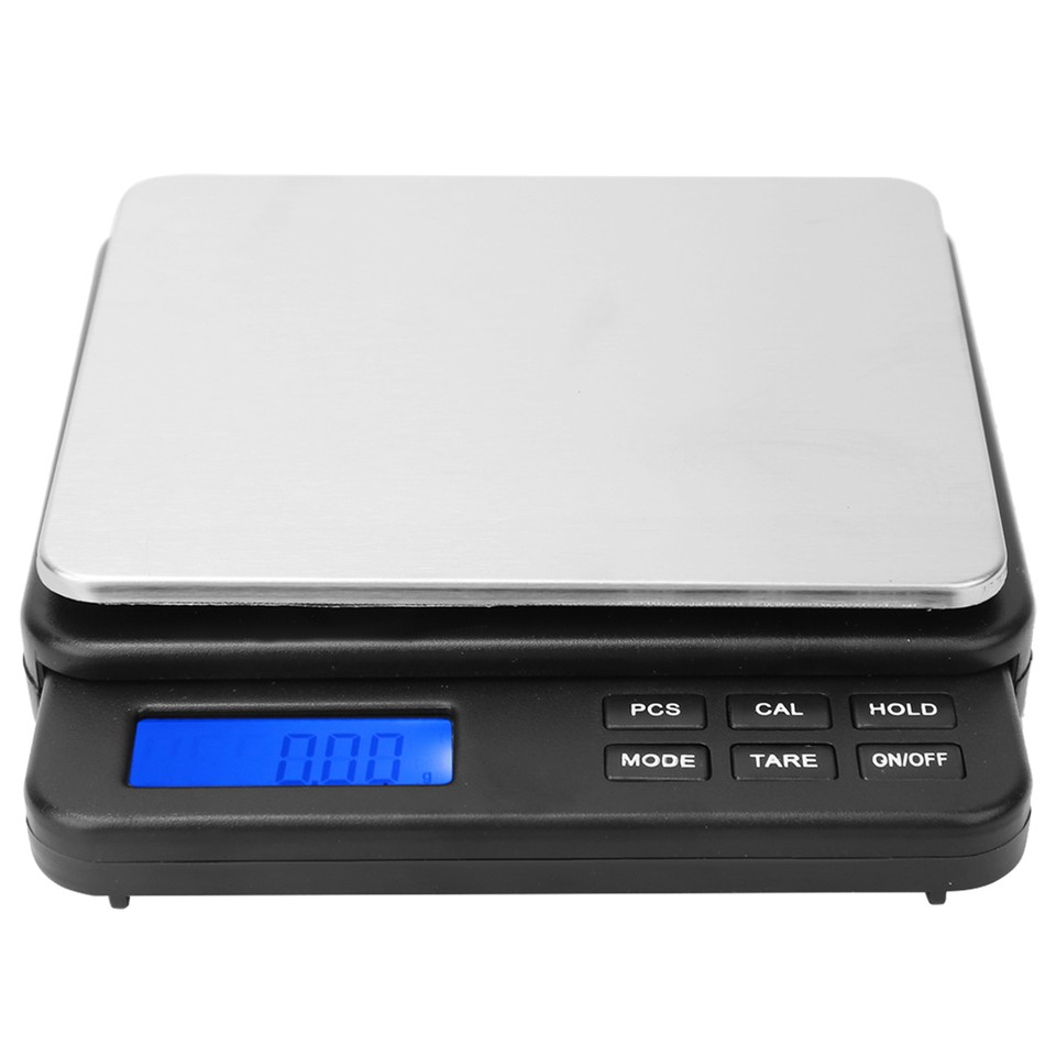 1000g/0.01 Digital Kitchen Scale Electric Weighing Scale With Blue ...
