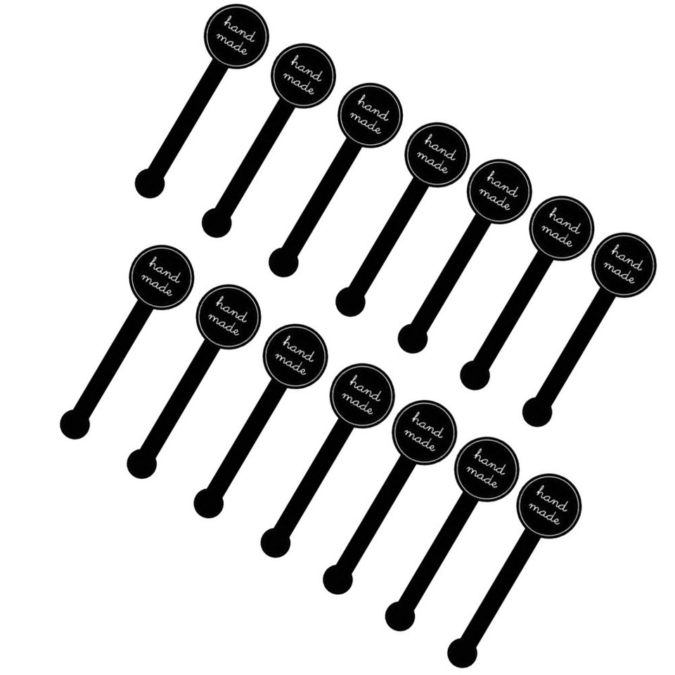 200 Pcs Adhesive Stickers Packaging Creative Baking Packing Label ...