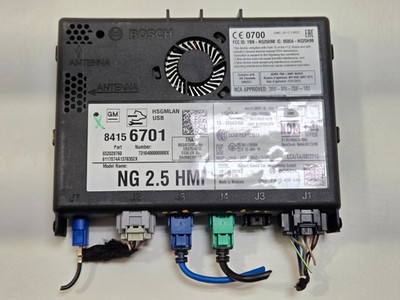 2016-2020 GM HUMAN MACHINE INTERFACE HMI GPS CONTROL MODULE OEM ...