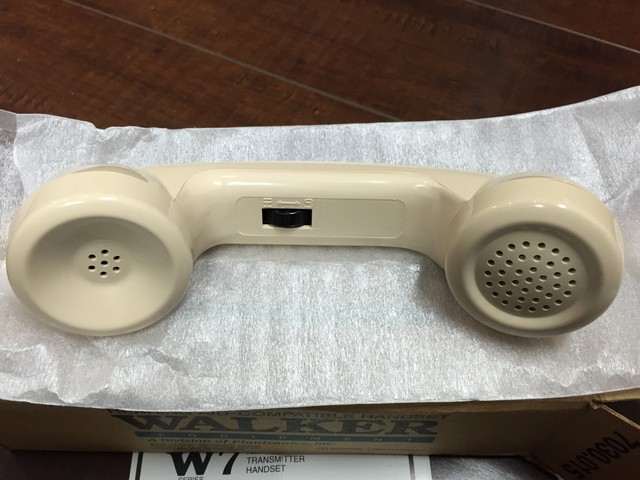 Walker W7 Amplified Transmitter Handset "500" Style (ivory) for sale ...