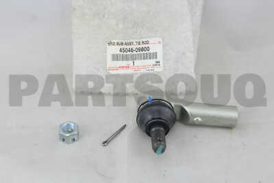 4504609800 Genuine Toyota END SUB-ASSY TIE RO 45046-09800 | eBay