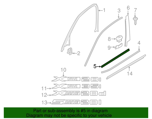BMW 51337205718 Genuine OEM Factory Original Seal for sale online | eBay