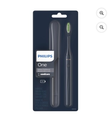 Philips One by Sonicare Electric Toothbrush - Black HY1100 New | eBay