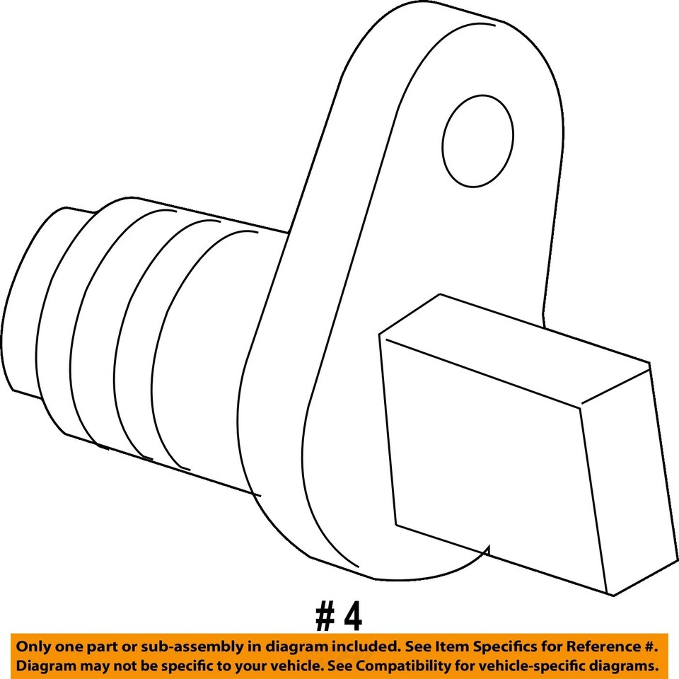 NISSAN OEM 08-18 Rogue-Engine Crankshaft Crank Position Sensor CPS ...