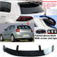 Fit For BMW 1 Series E81 E87 Rear Boot Window Roof Spoiler Wing Black ...