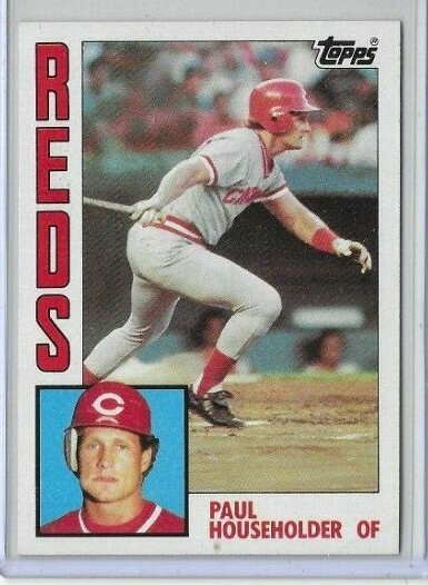1984 Topps #214 Paul Householder Cincinnati Reds | eBay