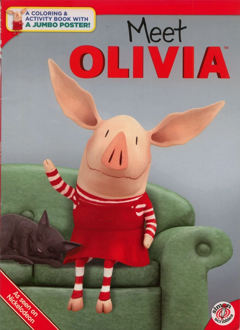 Olivia The Pig Coloring Pages