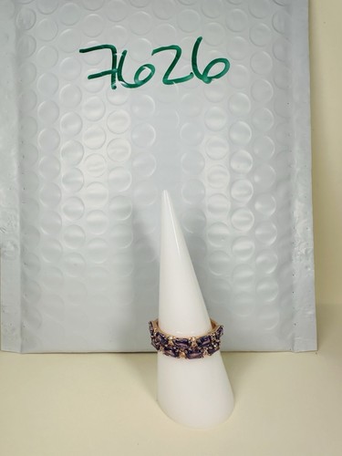 Bomb Party Sz8 Revealed BP Ring Fashion Jewelry RBP Purple Clusters ...